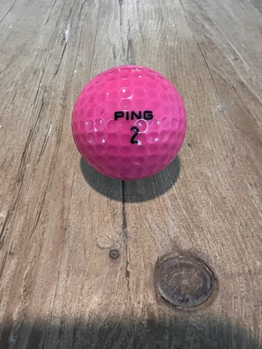 PING Pink Golf Ball 2 | eBay