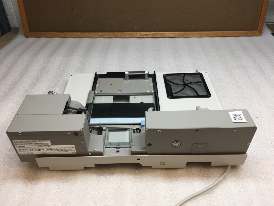 Canon M38076 Microfilm Scanner 800 Roll Fiche Carrier 200 Microfiche ...