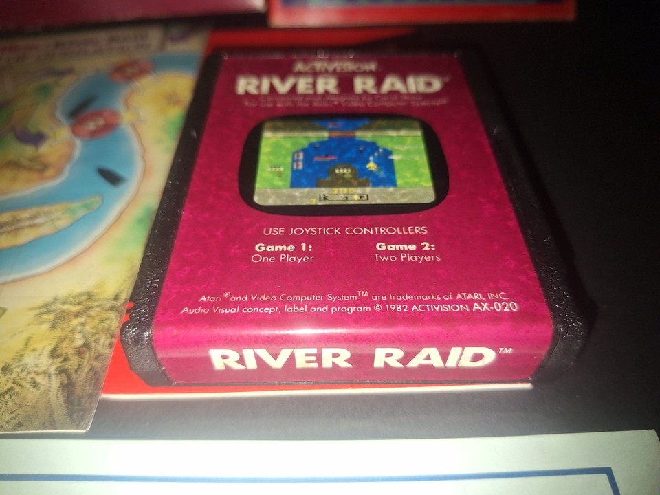 VINTAGE ATARI 2600 RIVER RAID COMPLETE IN BOX TESTED AND WORKING | eBay