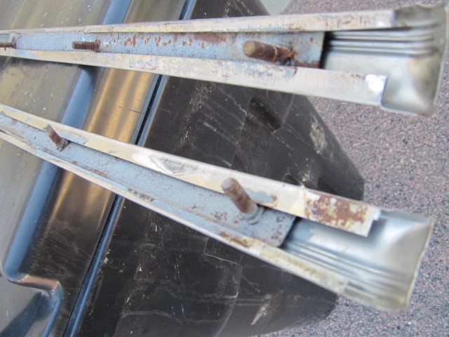 1946 CHEVY STYLEMASTER COUPE SEDAN HOOD SIDE TRIM MOLDINGS | eBay