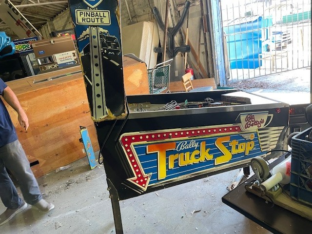 TRUCK STOP PINBALL MACHINE "AS IS" FOR "PARTS ONLY" | eBay