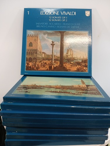 Edizione Vivaldi Complete Philips 10 LP Box Set Vol. 1–10) Classical ...