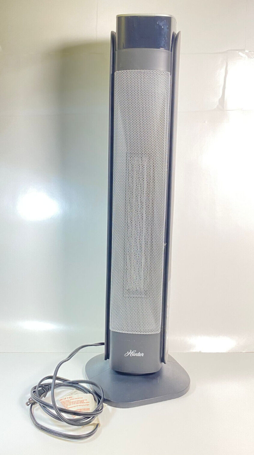 Hunter 30" Digital Ceramic Oscillating Tower Heater, One Size - Black ...