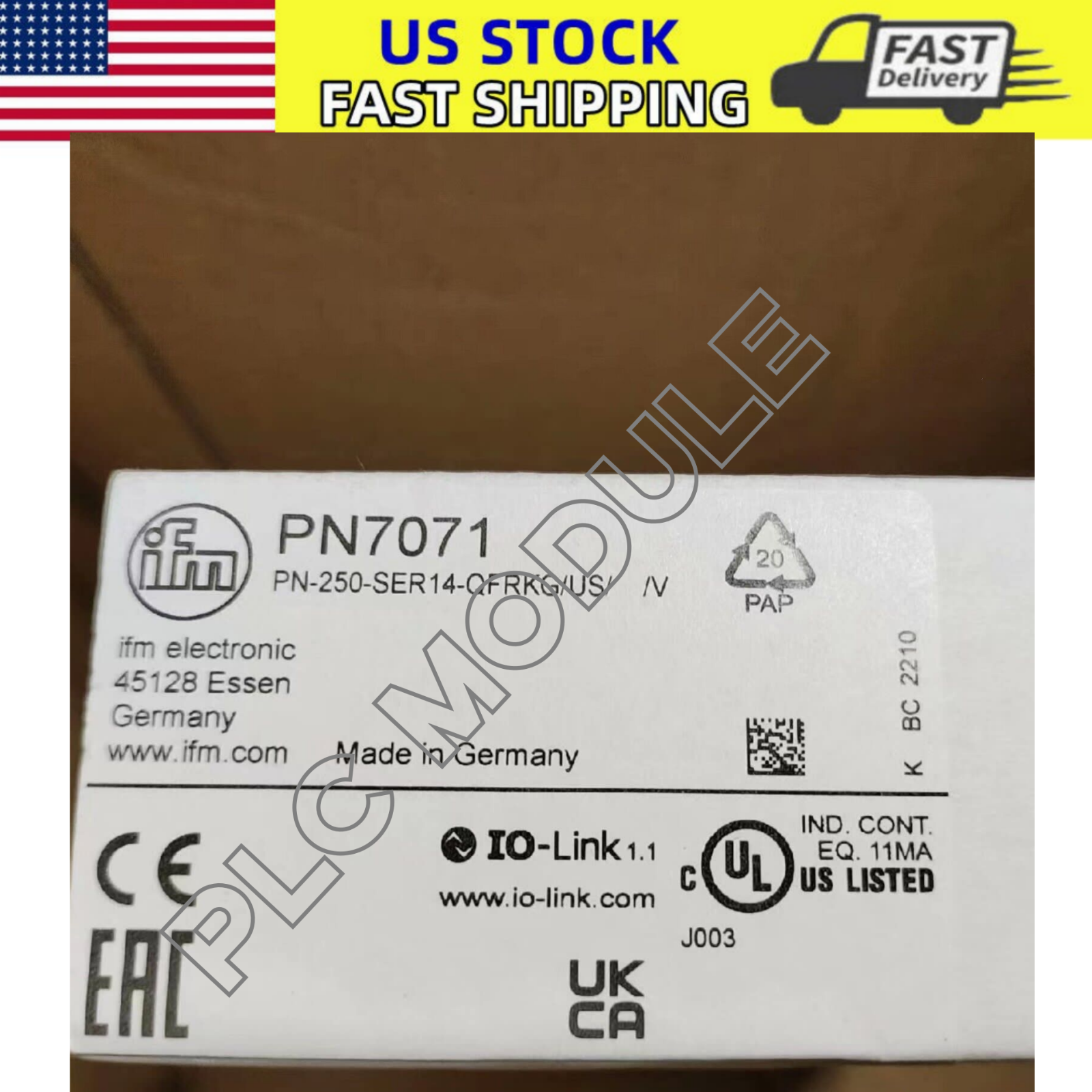 1pcs IFM New stock PN7071 Pressure sensor Fast Shipping | eBay