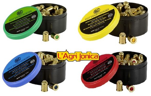 Cartucce speciali calibro 9x17 per pistola antitalpa e abbattibuoi conf ...