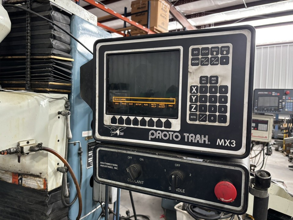 Southwestern Industries ProtoTrak DPM 3-Axis CNC Bed Mill W/Tooling New ...