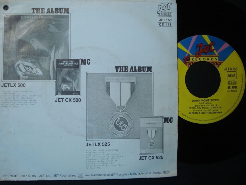 ELO Electric Light Orchestra 45 & Picture Sleeve / The Diary Of Horace ...