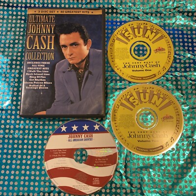 Ultimate Johnny Cash Collection by Johnny Cash 40 Songs 90431096628| eBay