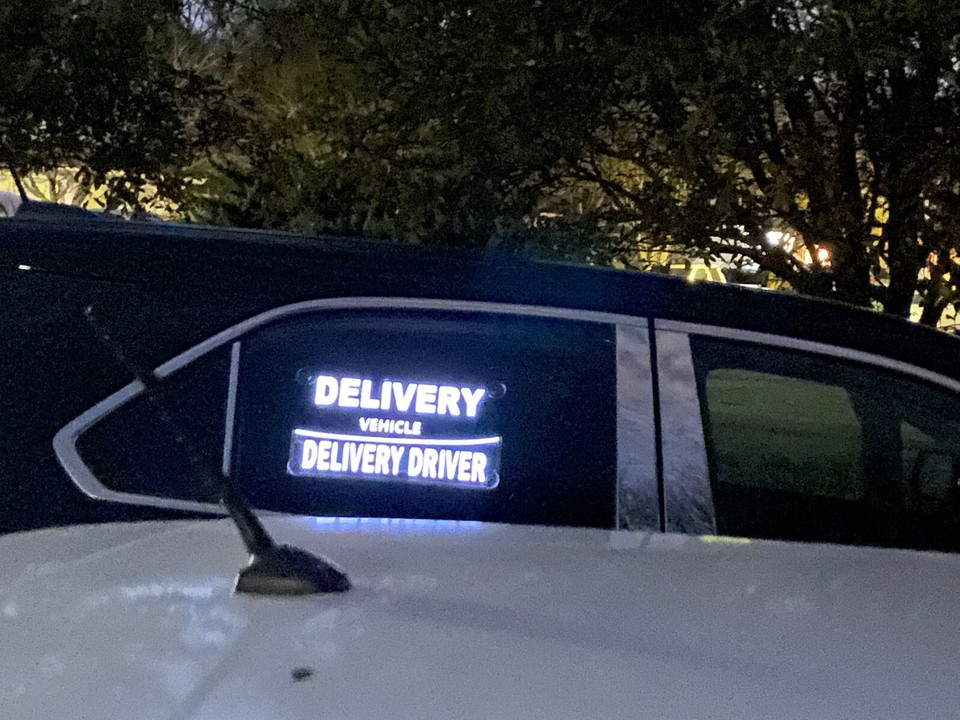 delivery driver car sign | eBay
