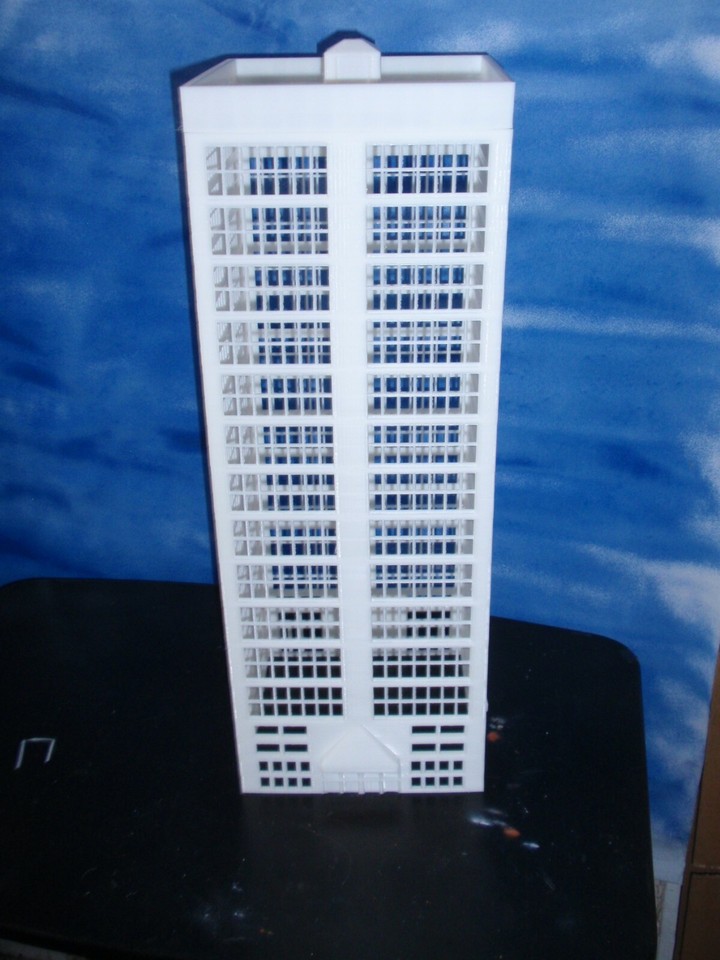 HO SCALE SKYSCRAPER HIGH RISE BUILDING Sky1H | eBay