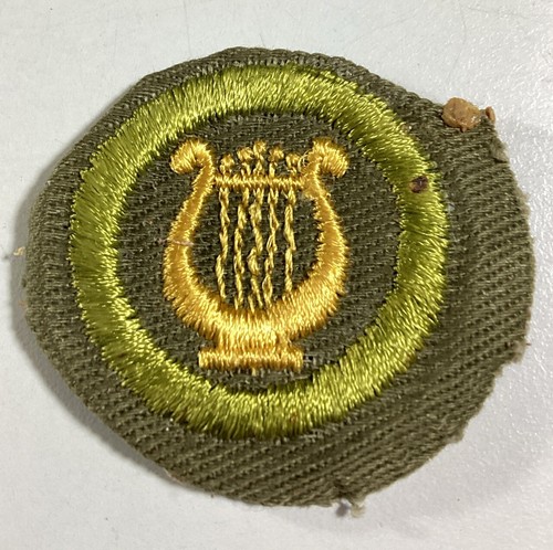 Boy Scouts Patch 1960s Merit Badge Music | eBay UK