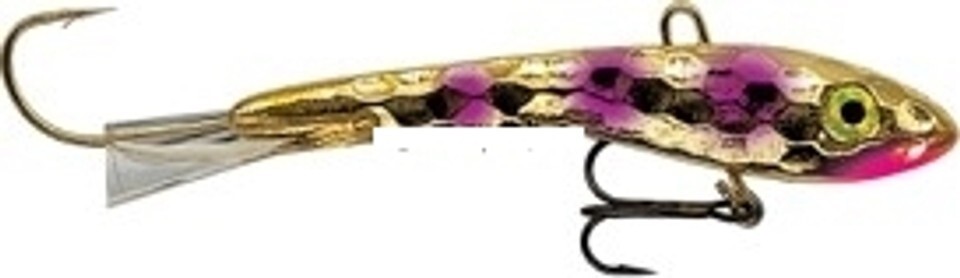 SUPER GLOW MOONSHINE SHIVER MINNOW CRAPPIE WALLEYE ICE FISHING LURE ...