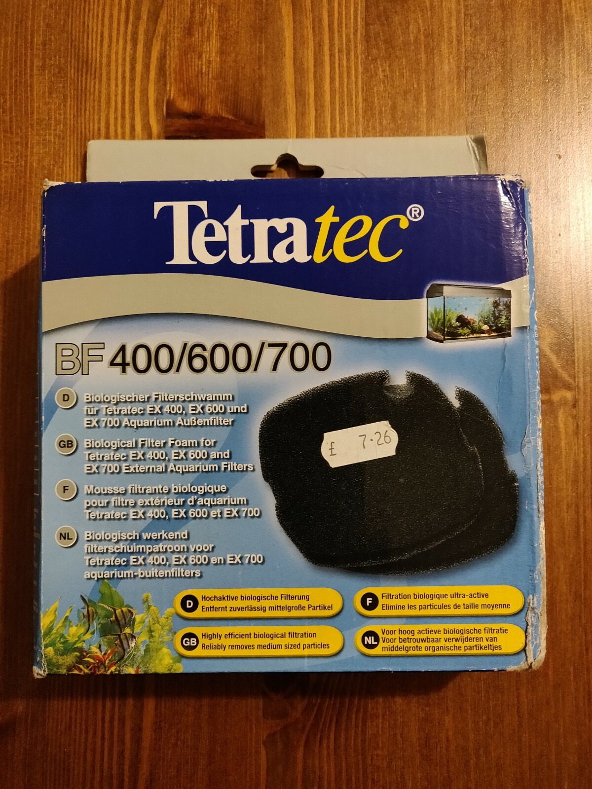 1 x Tetratec Tetra EX400 EX600 EX700 BF Biological Filter Foam | eBay UK