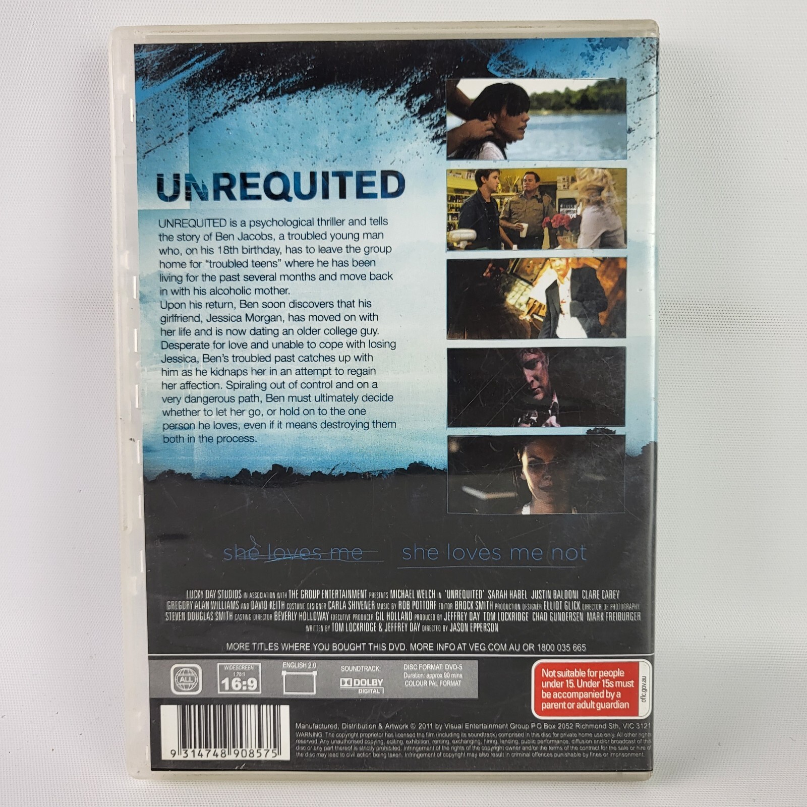 Unrequited (DVD, 2010) Ex Rental VGC 9314748908575 | eBay Australia