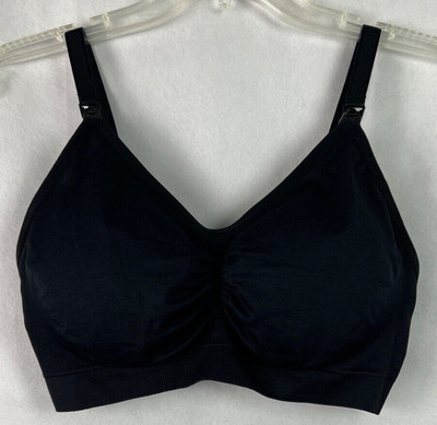 Motherhood Maternity Womens Nursing Bra Size Large Seamless Wireless ...