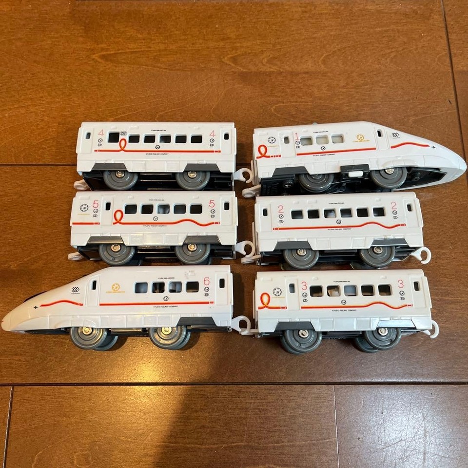 Plarail Fully Connect New 800 Series Shinkansen 6-Car Set | eBay UK