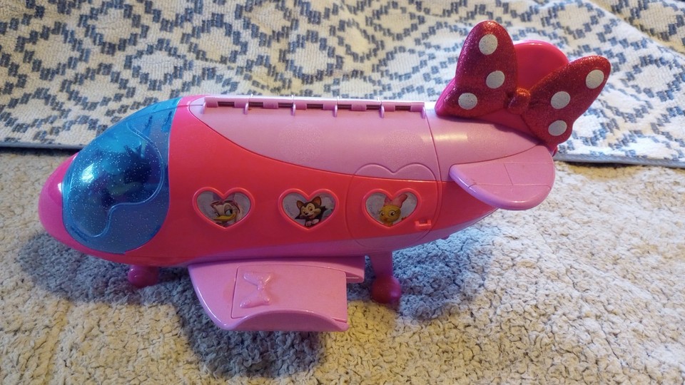 Disney Junior Minnie Mouse Airplane Toy Set | eBay Australia