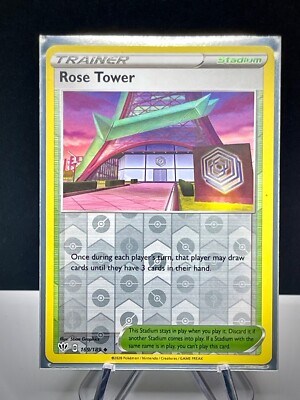 Pokémon TCG Rose Tower Darkness Ablaze 169/189 Reverse Holo Uncommon | eBay