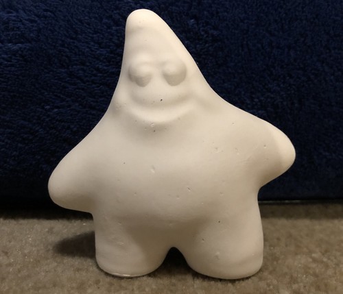 Ceramic Bisque~~ Ready to Paint ~~Small Patrick Star 3”x3”x1” | eBay