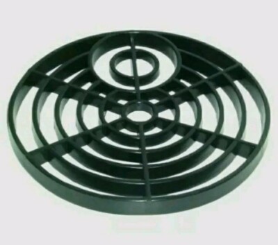 ROUND DRAIN COVER GULLY GRID GRATE DRAIN COVER DOWNPIPE PLASTIC 6 ...