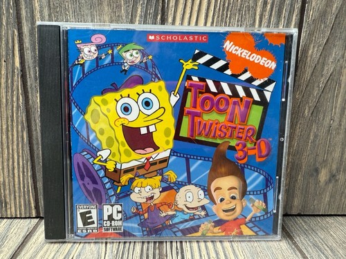 Nickelodeon Toon Twister 3-D PC CD-ROM Software By Scholastic | eBay