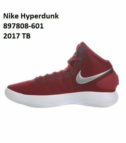 Size 17 - Nike Hyperdunk 2017 TB Mid Burgundy for sale online | eBay