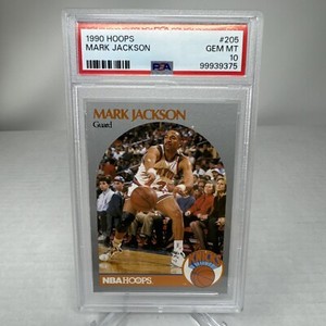 Mark Jackson 1990 Hoops #205 Base (Menendez Brothers in Background ...