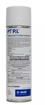 PT P.I. Pressurized Contact Insecticide 14 oz Can by BASF | eBay