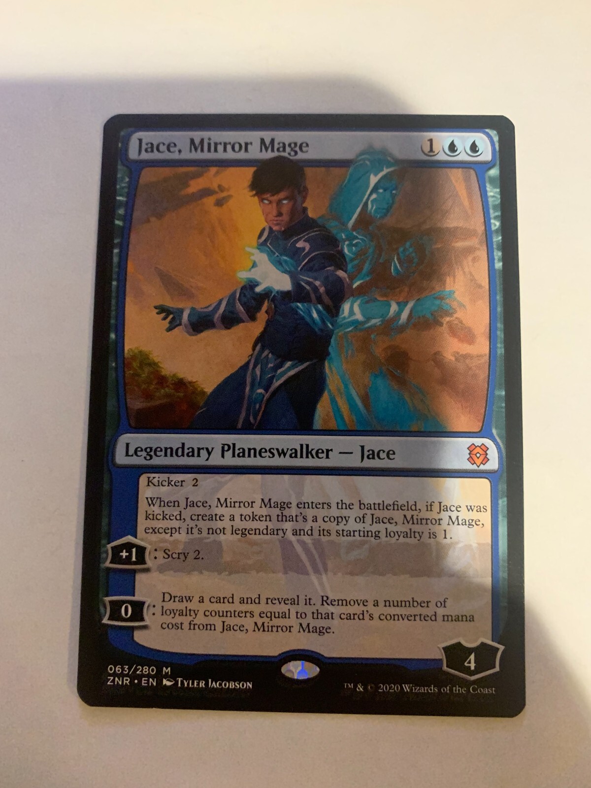 MTG Jace, Mirror Mage Zendikar Rising 063/280 Regular Mythic | eBay