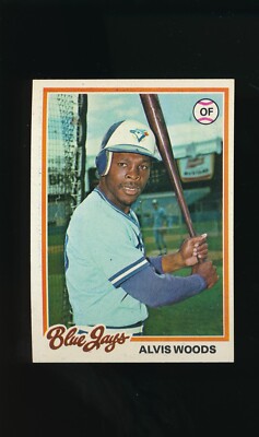 1978 Topps #121 Alvis Woods * Outfield * Toronto Blue Jays * EX-MT * | eBay