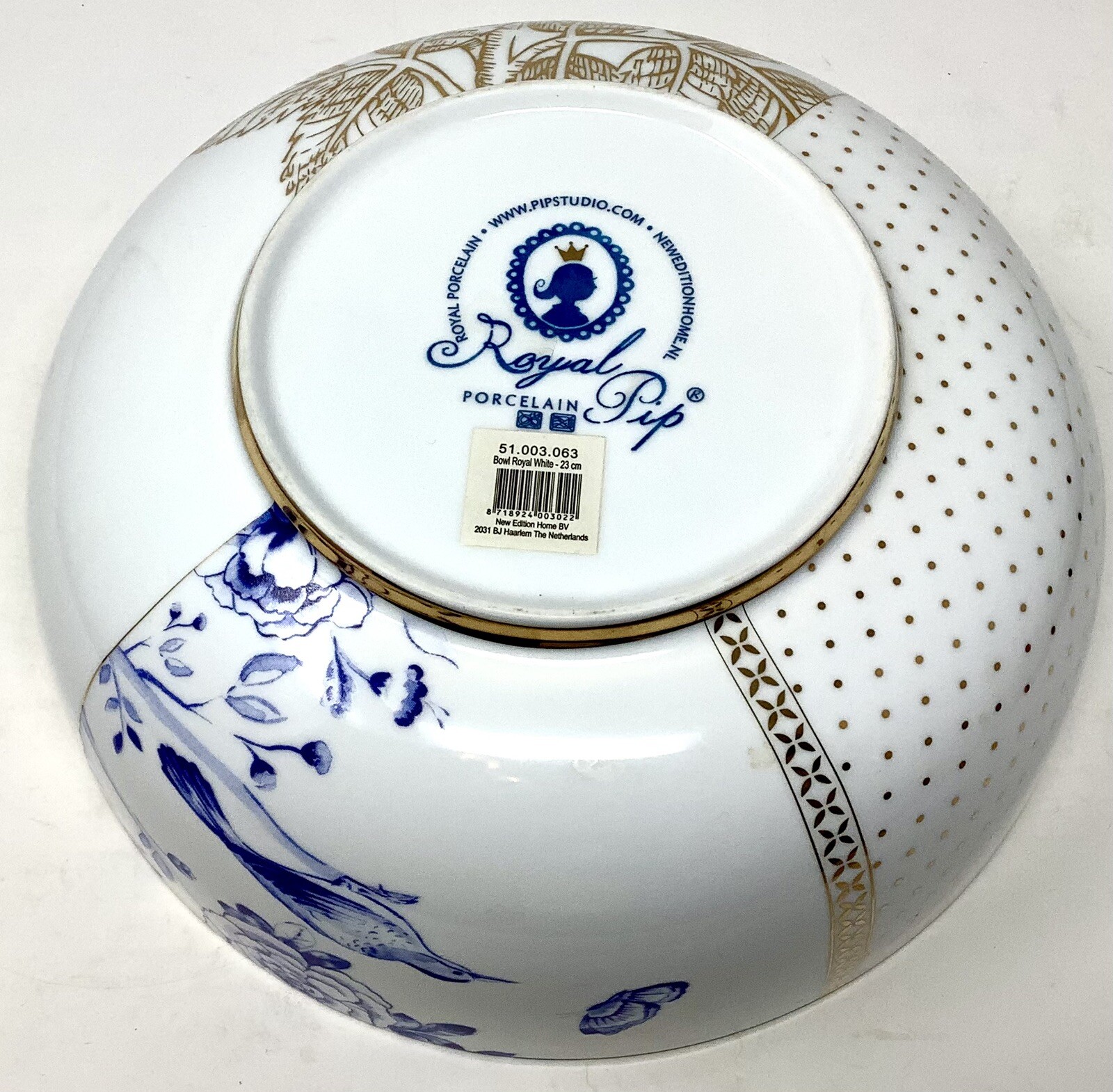 PIP Studio Bowl Dish From Royal White Porcelain Collection made In ...