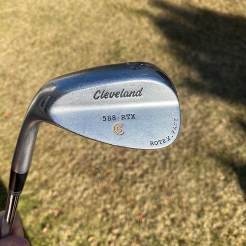 Cleveland RTX 588 Rotex Face 58* LW True Temper Wedge Flex Steel Shaft ...