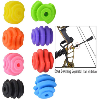 Compound Bow Stabilizer Ball String Stop Suppressor Bracket Archery ...