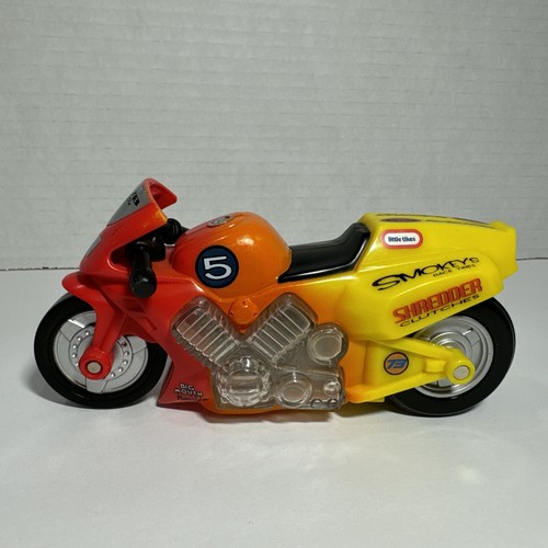 Vintage 1990's Little Tikes Rugged Riggz Motorcycle Friction Powered ...