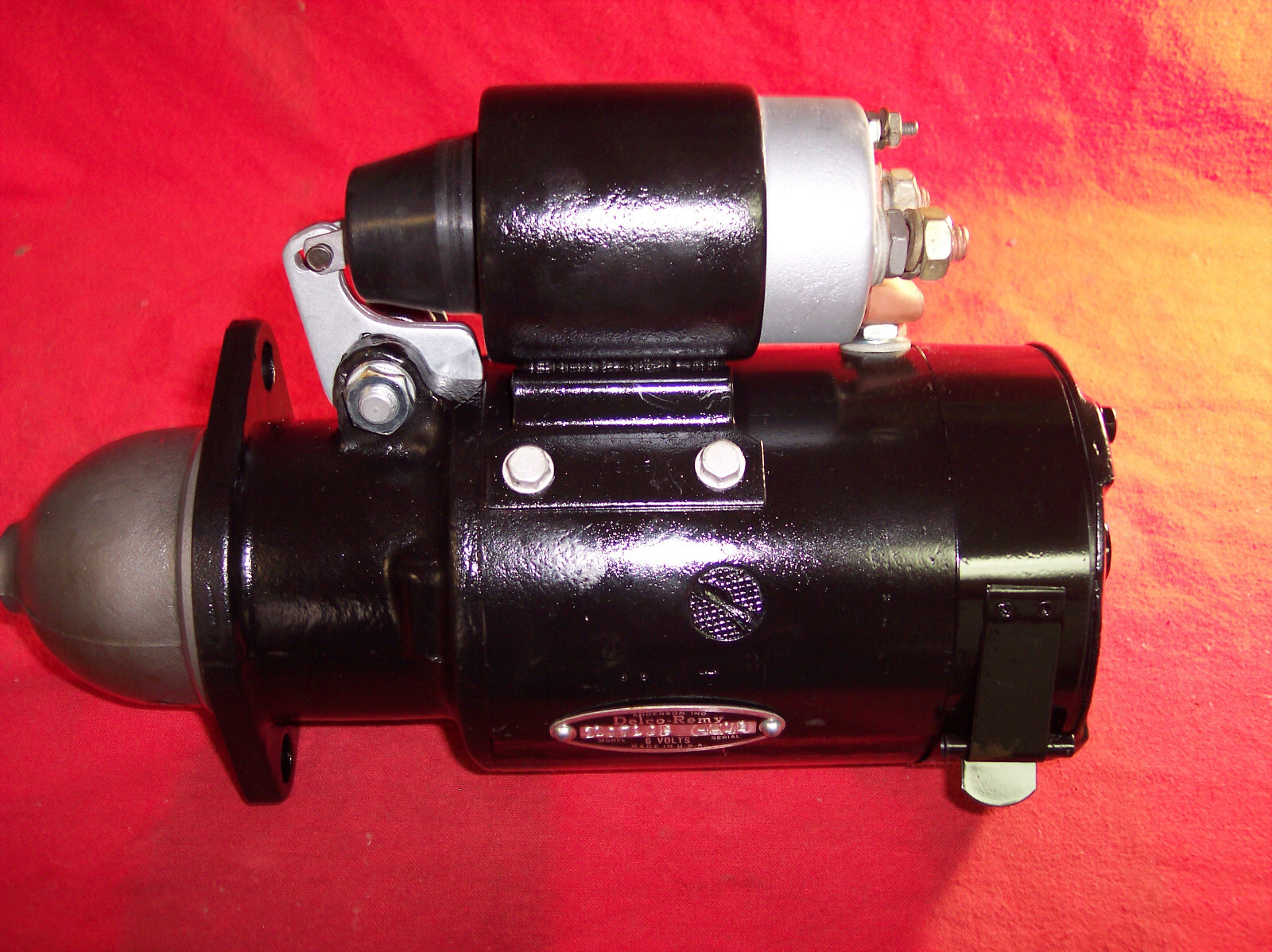 1953 Chevrolet Delco Remy Six Cylinder Starter 1107109 2k6 for sale ...