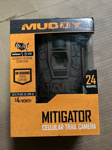Muddy Mitigator Cellular 24MP Imaging Trail Camera with 0.7 Second ...