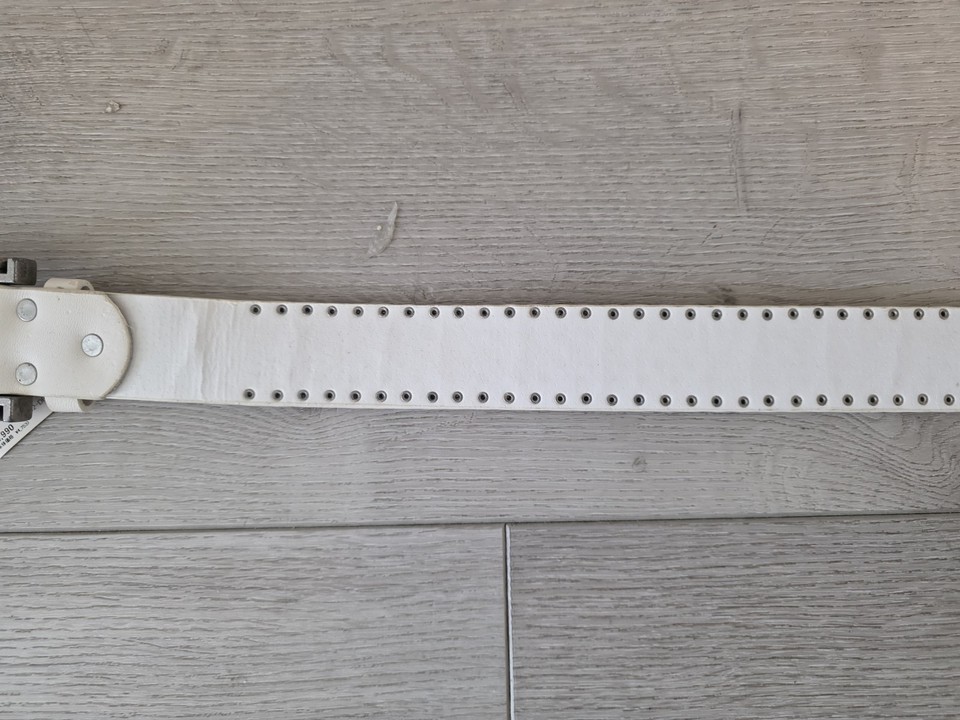 Japanese Brand Diavlo White Belt Import Y2k 2000's J Visual Onii Kei ...