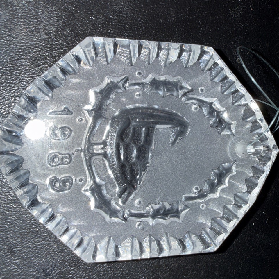 Vintage 1989 Waterford Crystal Ornament 12 Days of Christmas Six Geese A Laying | eBay