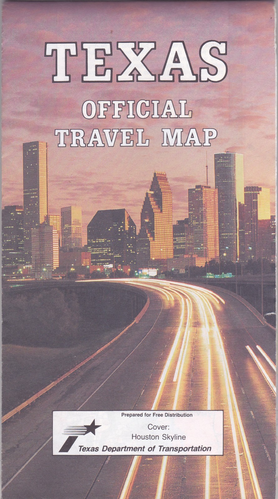 1994 Official State Issue Road Map of Texas | eBay