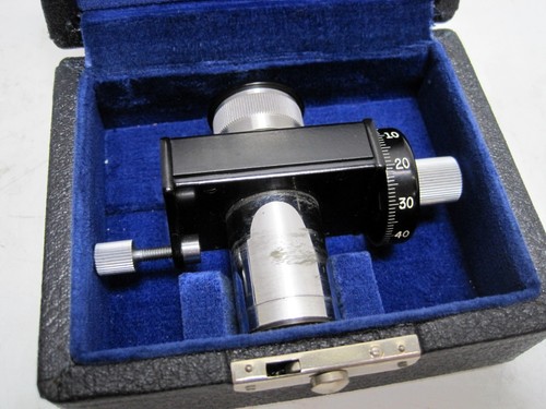 Bausch & Lomb B&L Microscope FILAR Eyepiece Micrometer Objective Module ...