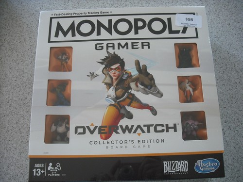 OVERWATCH MONOPOLY BOARD GAME BLIZZARD HASBRO GAMING - SEALED | eBay