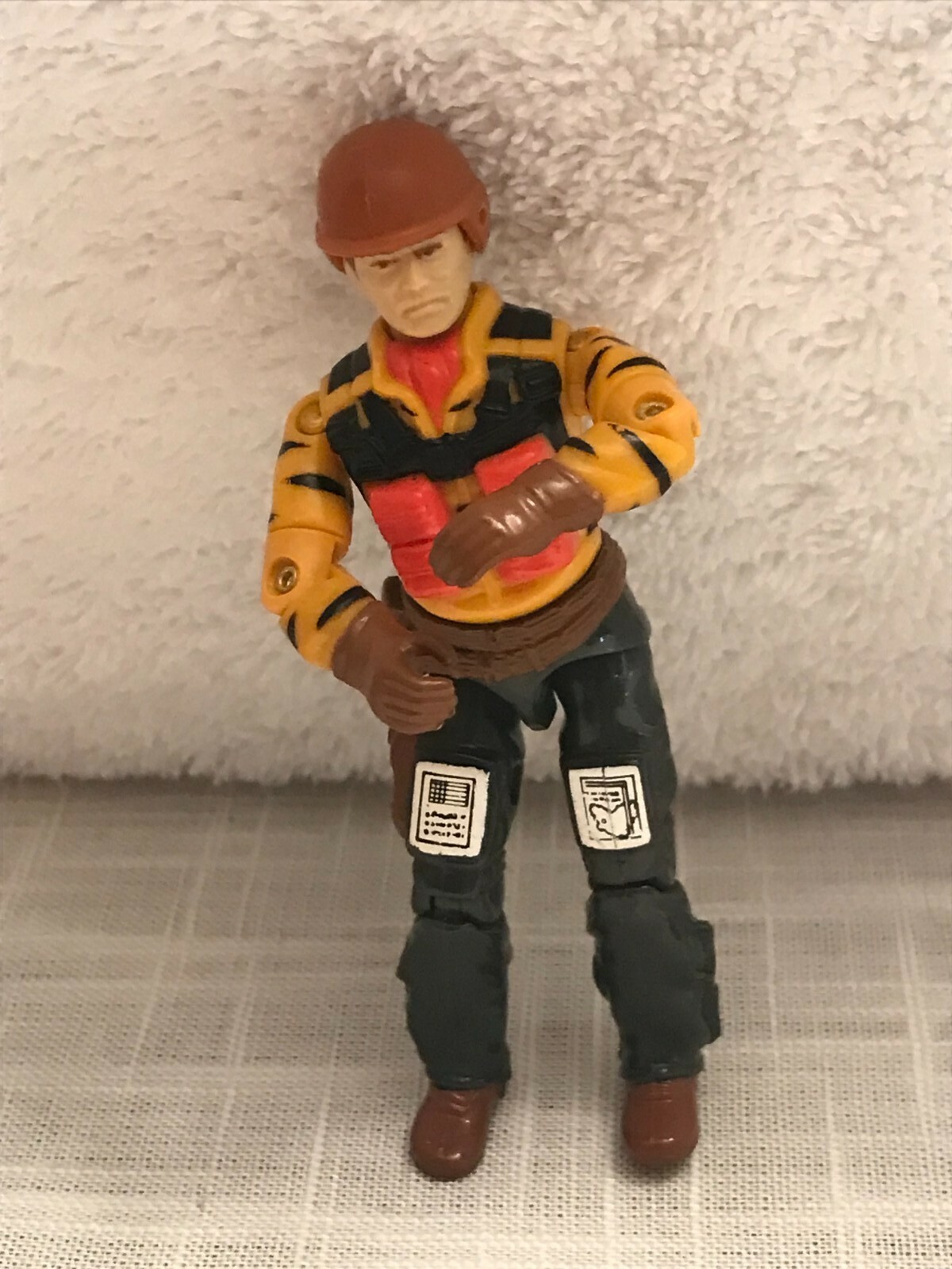 Vintage 1988 GI Joe Tiger Force Skystriker Tiger Rat Pilot V1 ...