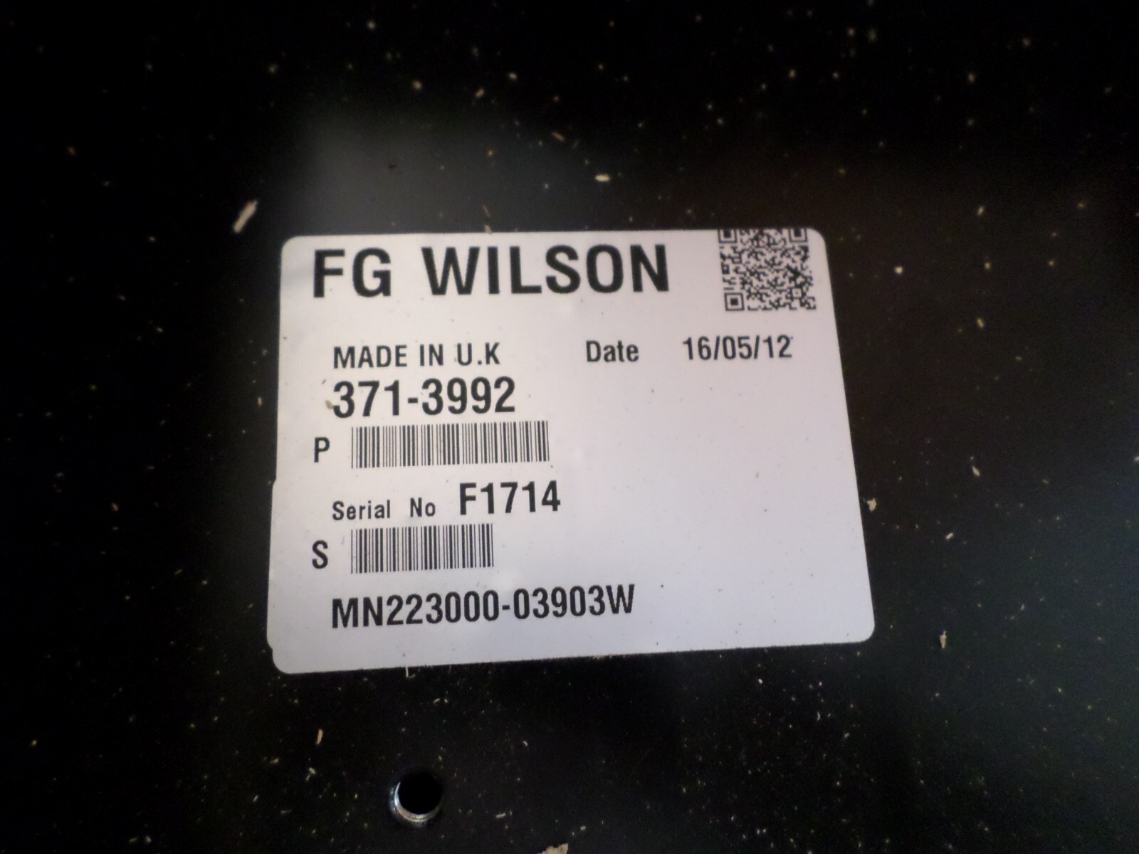 FG Wilson / Denso 371-3992 Diesel Generator Radiator Module Assembly | eBay