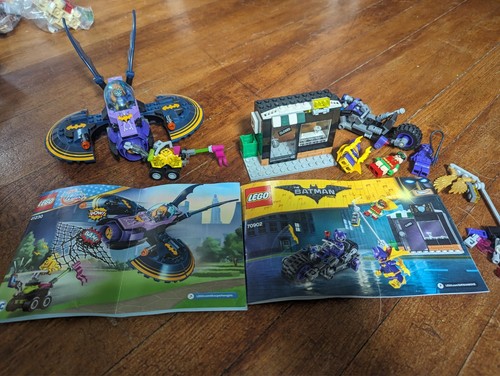 Lego DC Superhero Girls Batgirl, Catwoman/Robin motorcycle, batman ...