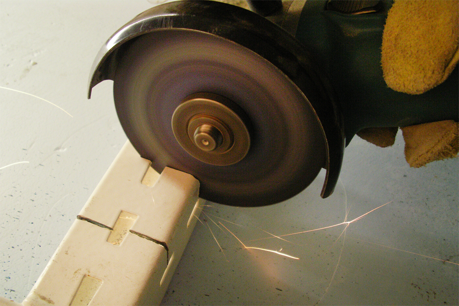 115mm INOX acero inoxidable disco de corte para trabajo en metal ...