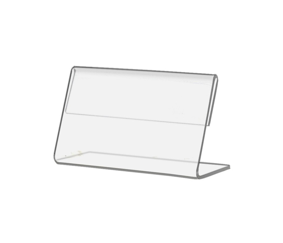 Name Price Frame Display Stand Table or Counter Slant Back Side Load ...