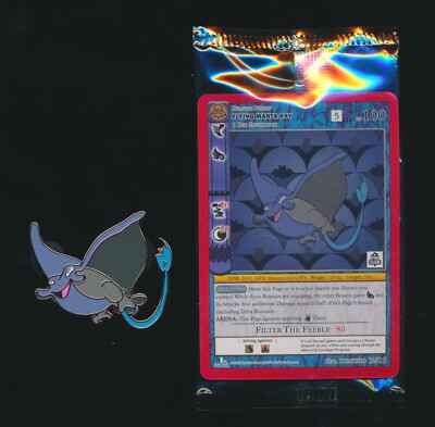 2021 MetaZoo TCG *NIGHTFALL* (Pin Club-1st Edition) -#12 FLYING MANTA ...