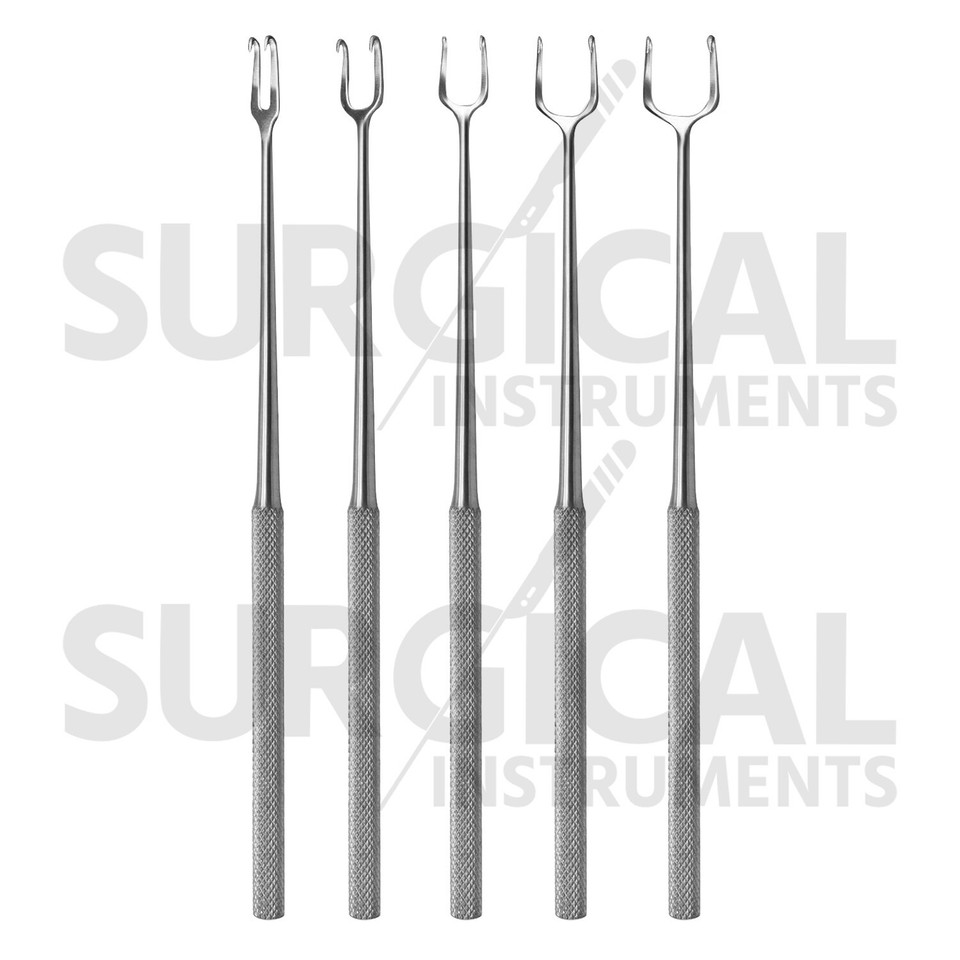 5 Joseph Skin Hook Set Double Sharp Prongs Retractor Plastic Dermal ...