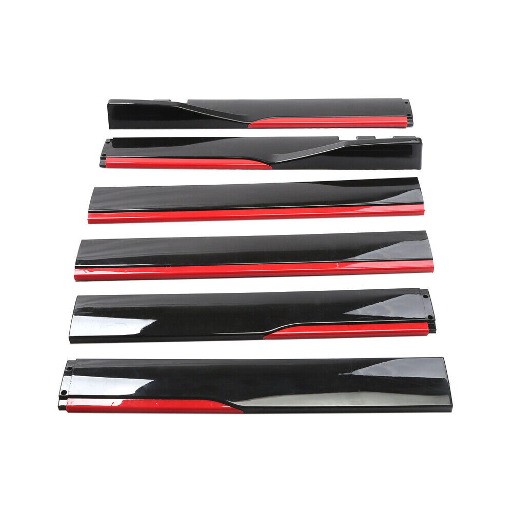 Glossy Black Front Bumper Lip Spoiler Side Skirt Rear Lip For 330i 335i ...