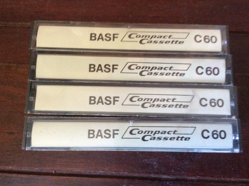4x MC / TAPE / Kassette [ BASF Compact C50 60 ] Vintage 70er 70s | eBay.de